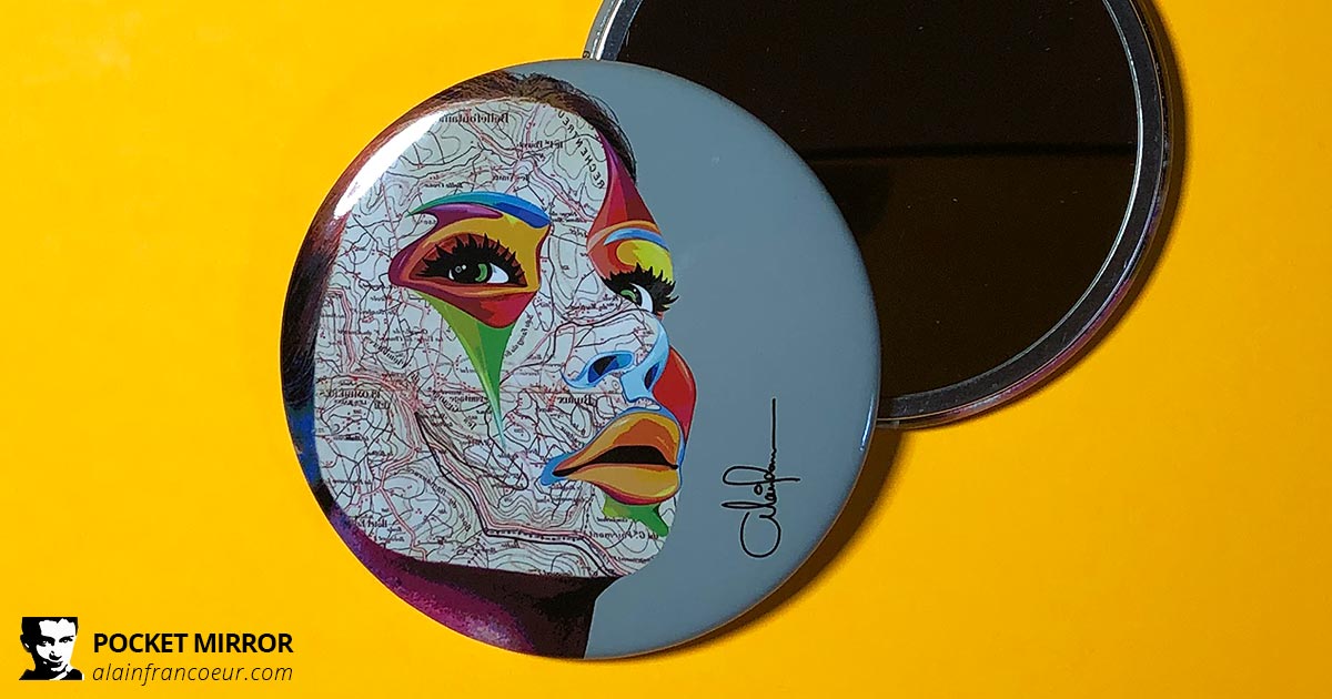 Pocket Mirror (La Gitane) - Alain Francoeur Shop