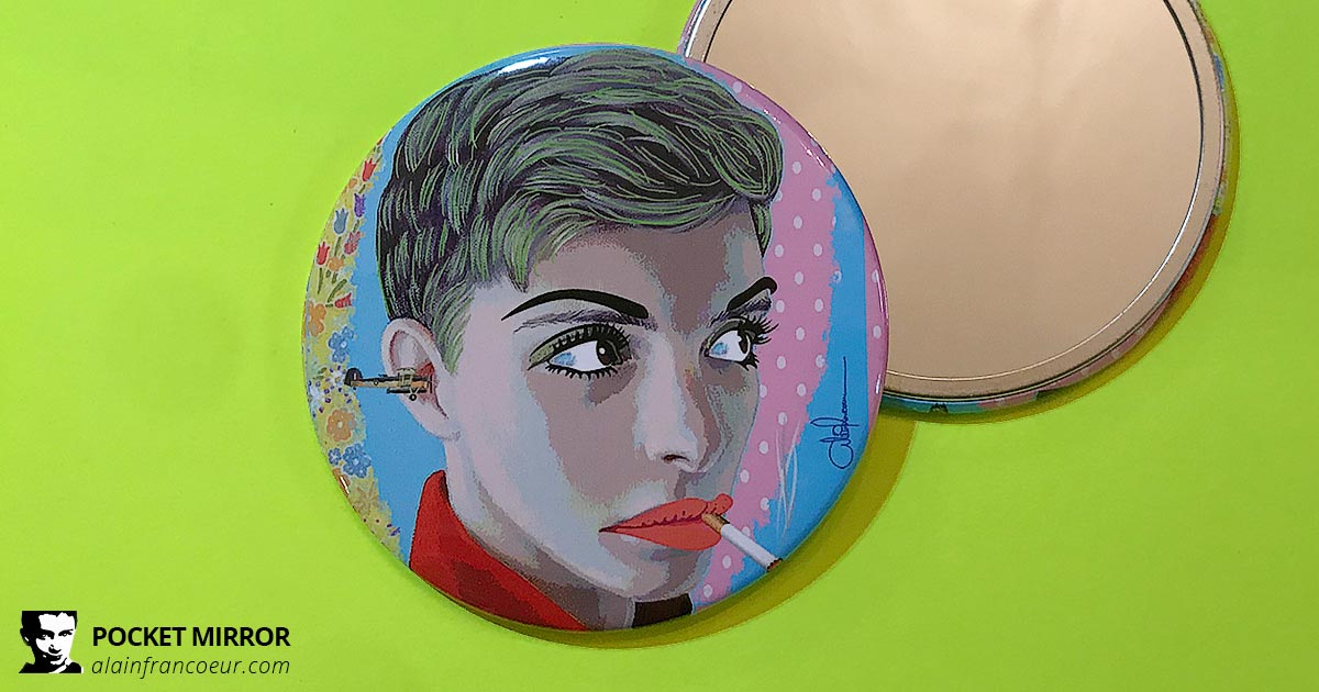 Pocket Mirror (Miss Realite) - Alain Francoeur Shop